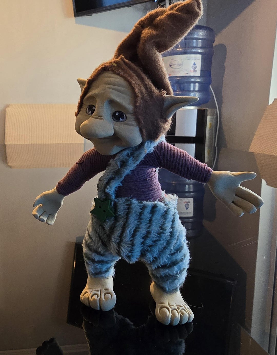 Cold Porcelain Elf Lovely Handmade Elf Gift Porcelain 18 Cm - Etsy