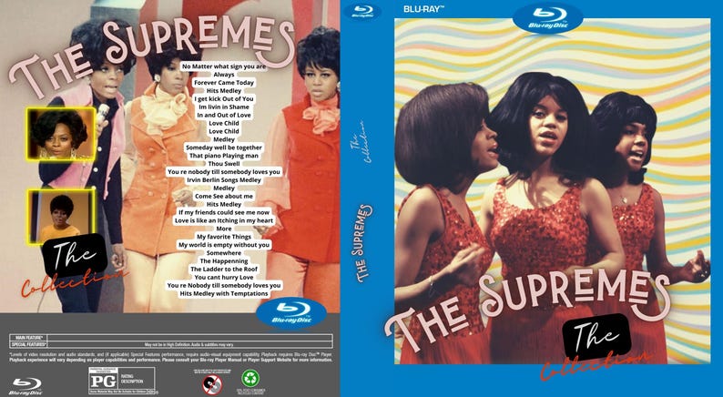 The Supremes the Collection Blu-ray - Etsy