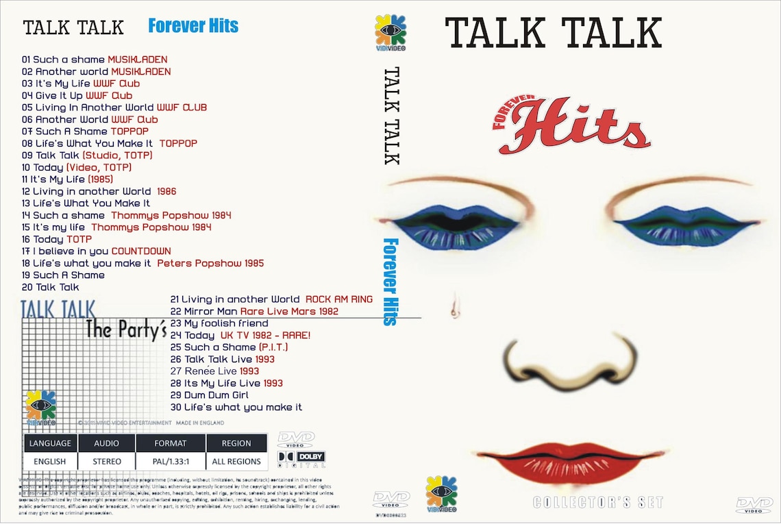 Talk Talk - Forever Hits - Etsy