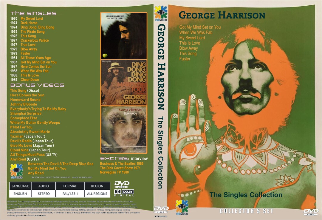George Harrison the Ultimate Collection Hits DVD - Etsy