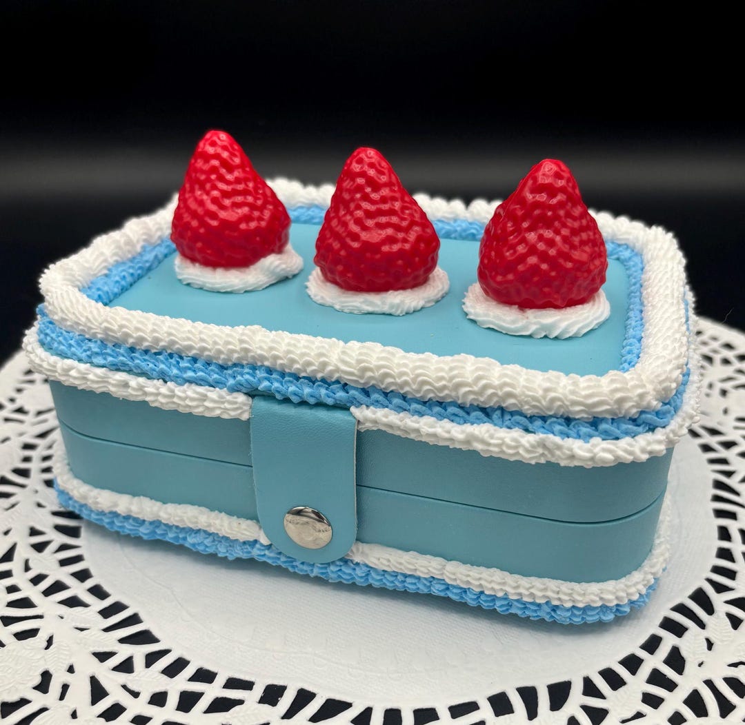 Fake Cake Jewelry Box/ Unique Jewelry Box/ Cute Cake Jewelry Box - Etsy