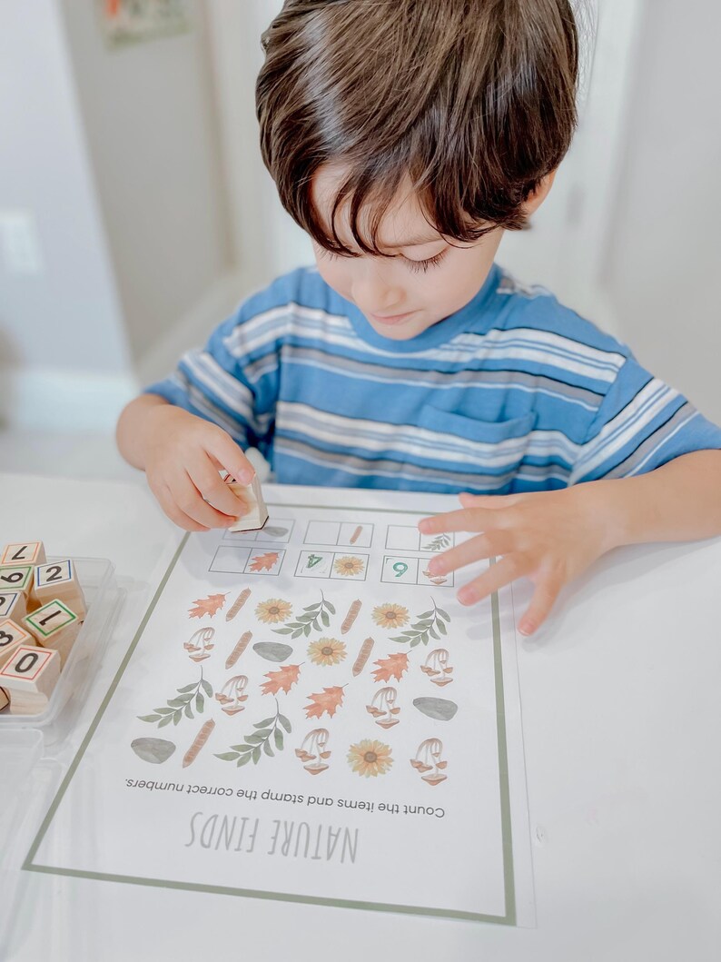 Nature Printable Activity, Preschool Printable, Montessori Printable ...