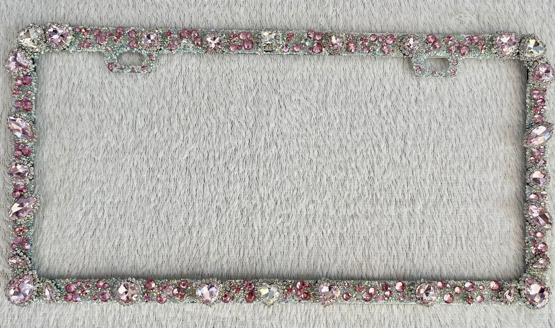Bling License Plate Frame - Etsy