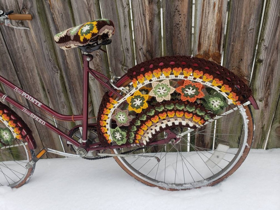 Flower Bike Skirt/dress Guard Bicycle Skirt/dress Guard | Etsy