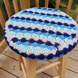Crochet Stool Cover - Etsy