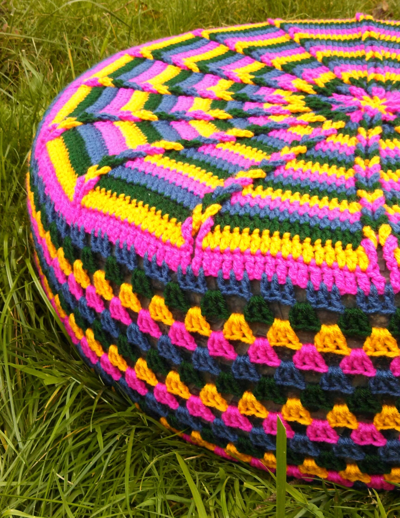 Braided Spokes Crochet Spare Tire Cover - Etsy