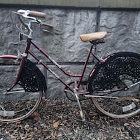 Flower Bike Skirt/dress Guard - Bicycle Skirt/dress Guard - Bike Spoke ...