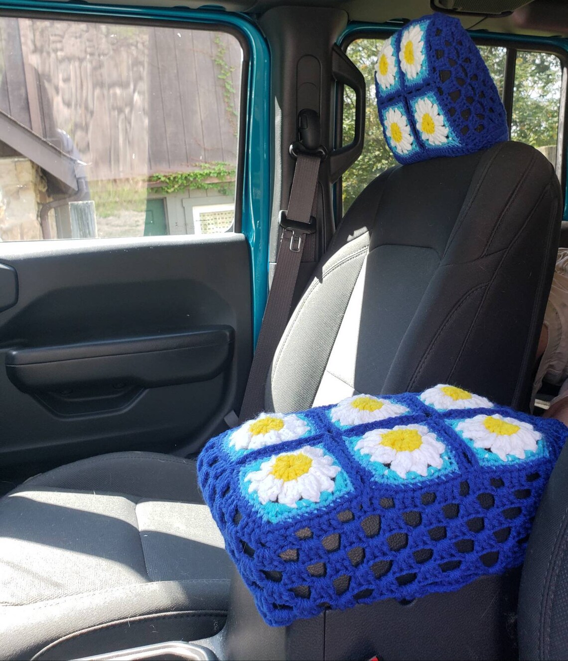 Multi-color Daisy Car Accessories Steering Wheel Console - Etsy