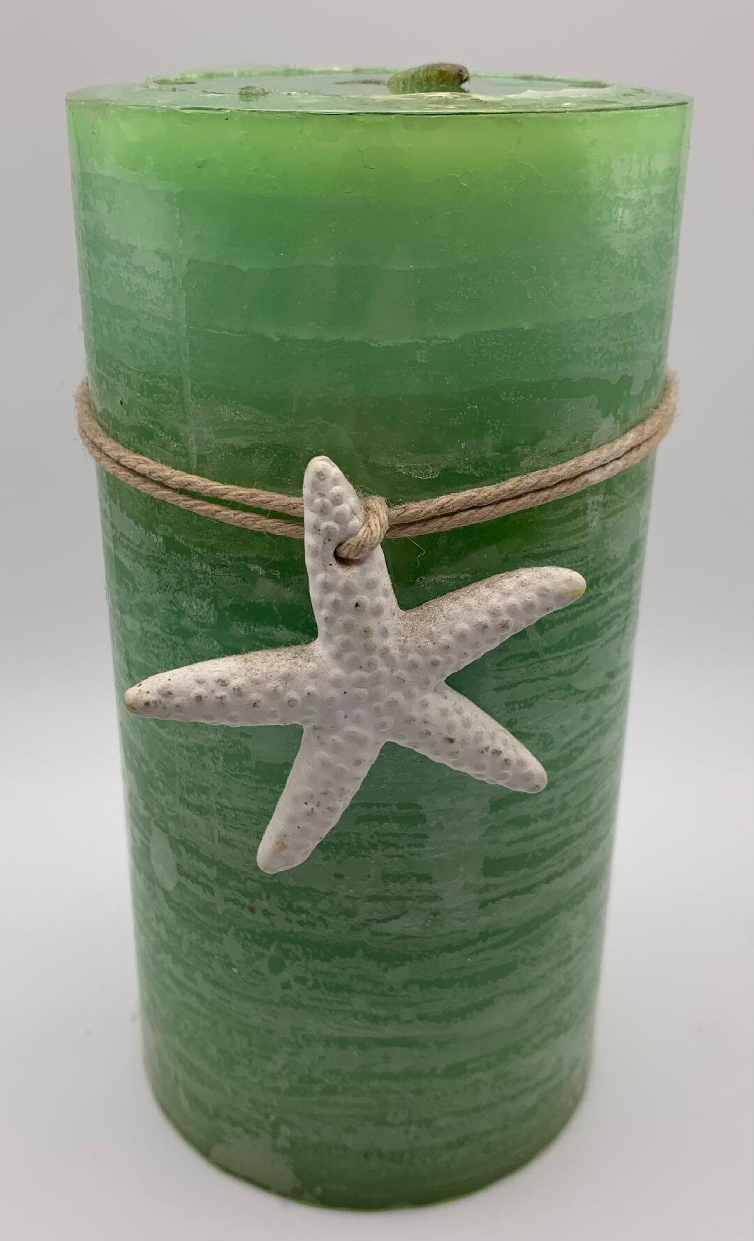 Star Fish Pillar Candle - Etsy