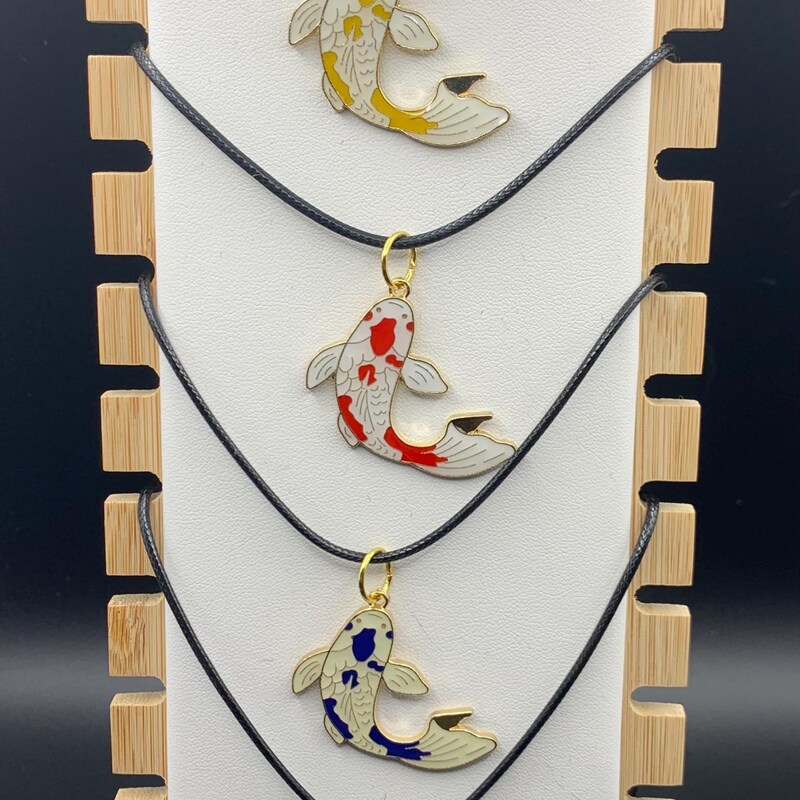 Koi Fish Necklace - Etsy