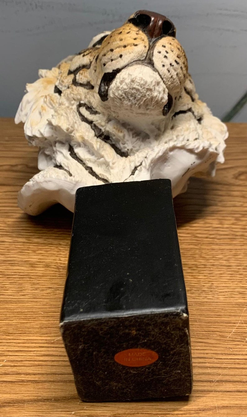 Tiger Head Bust Sculpture - Etsy