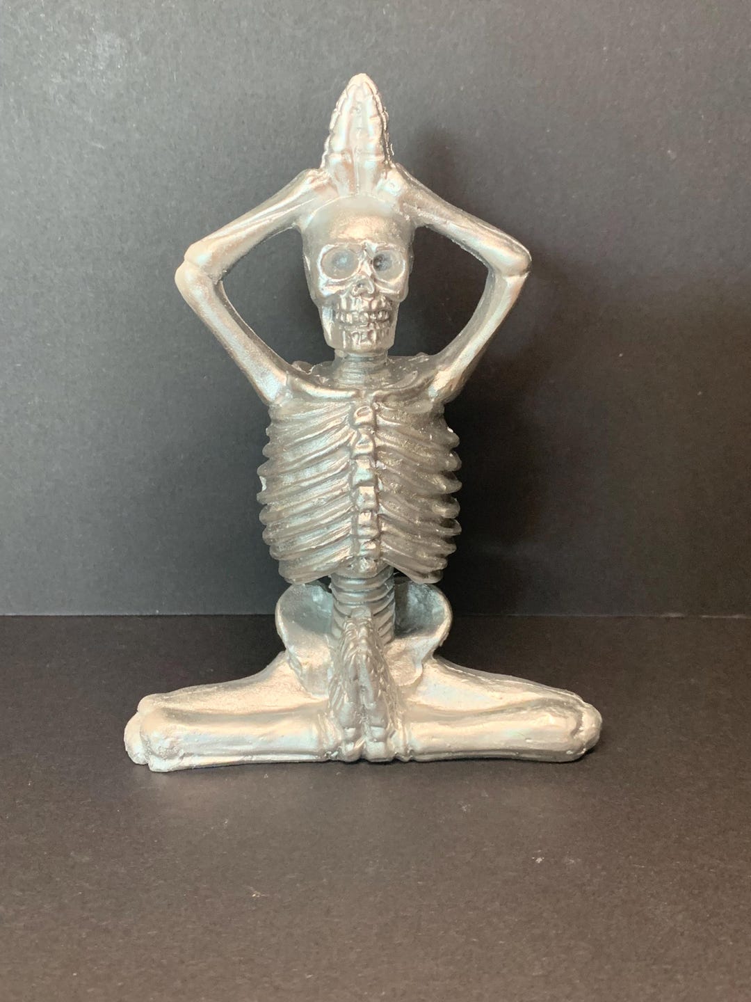 Meditating Skeleton - Etsy