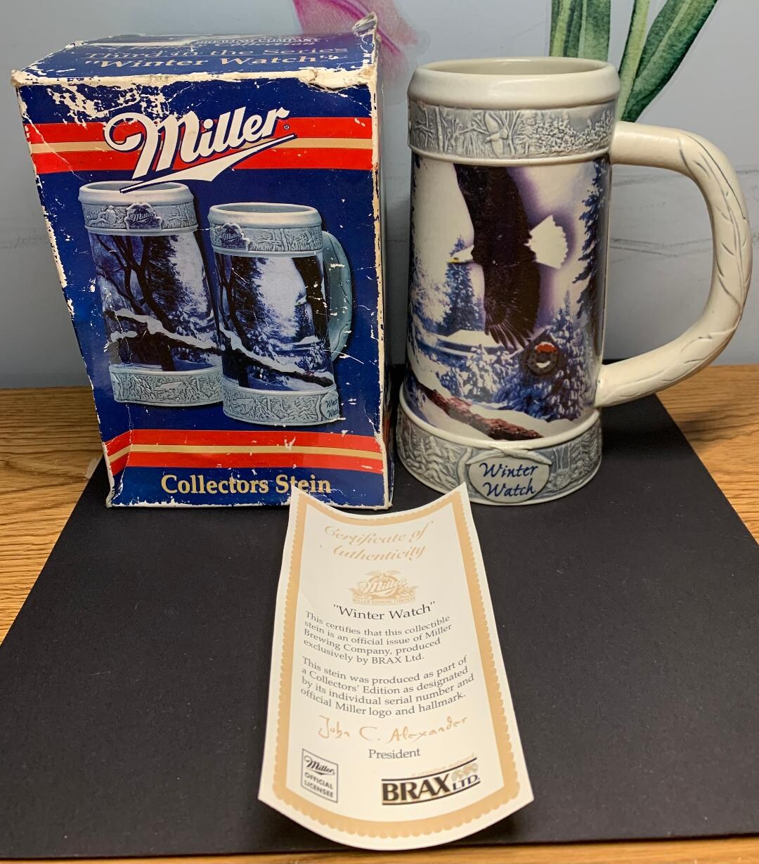 Miller Collectors Stein Mug From 2000 / New in Box / Box Has Wear From ...