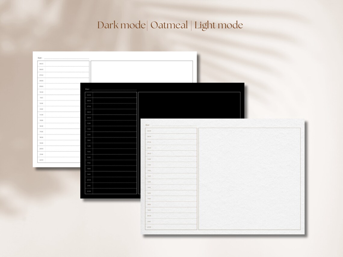 Undated Single Page Planner Widget Board Daily Vision Board Instant ...