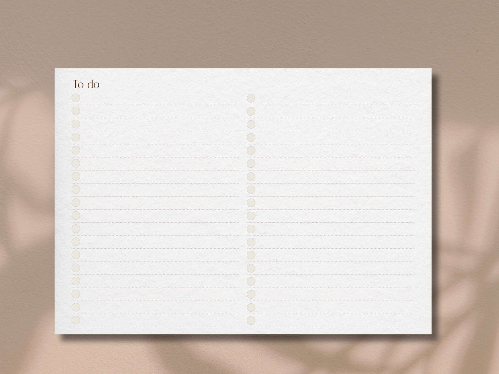 To Do List Digital Template Goodnotes Checklist Simple Task Tracker for ...