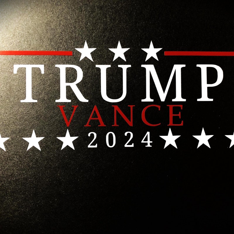 Trump Vance Decals - Etsy