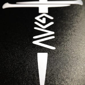 Nail Cross Decal, God is Greater Than the Highs and Lows Cross Decal ...
