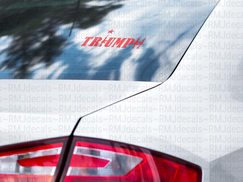 Trump Decal, Trump 2024 Vinyl Decal, Trump Train Decals, MAGA Car ...