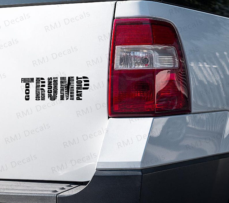 Trump Decal, Trump 2024 Decal, Maga Car Window Sticker, Trump Train ...