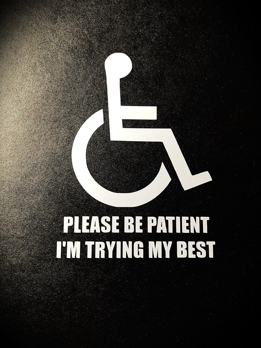 Handicap Decal Sticker, Handicap Car Decal, Disabled Window Sticker ...