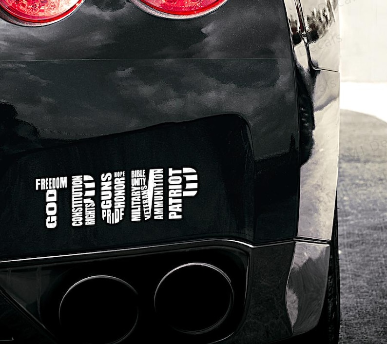 Trump Decal, Trump 2024 Decal, Maga Car Window Sticker, Trump Train ...