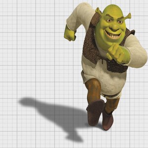 Shrek, Png Bundle, Layered Digital Vector, Vector, Cricut, Silhouette ...
