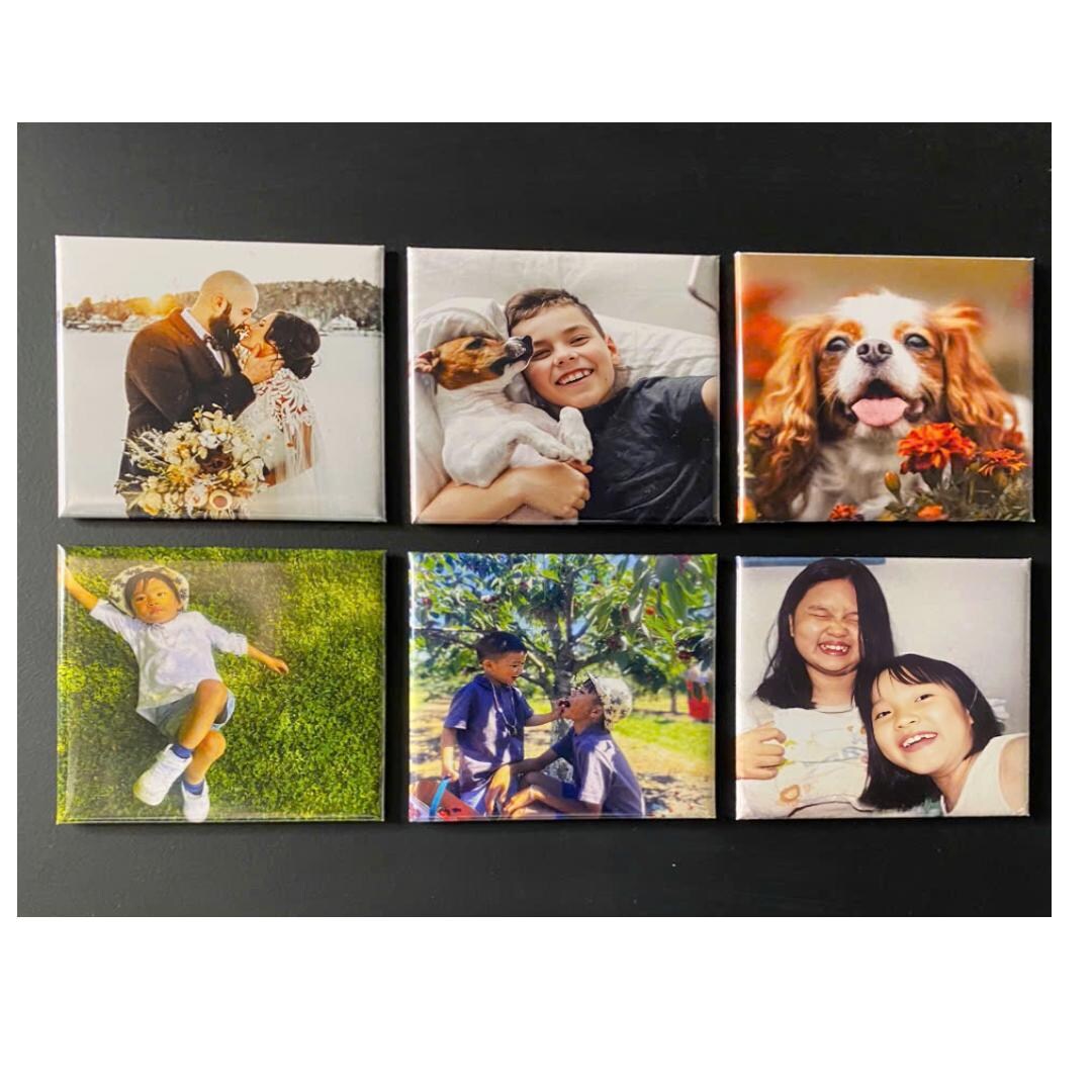2.4x2.4 Inch Customized Fridge Photo Magnets, Refrigerator Magnet ...