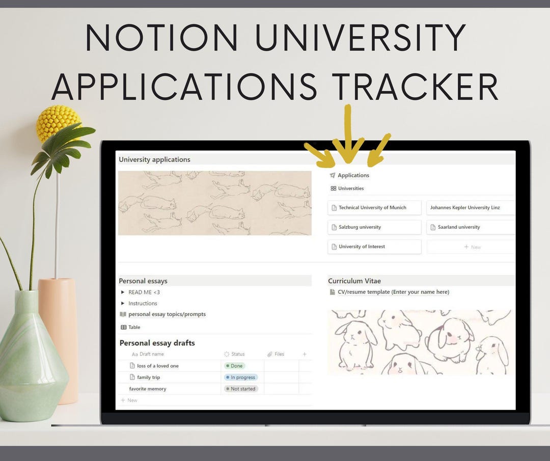 College Application Planner & Checklist for High School Students ...