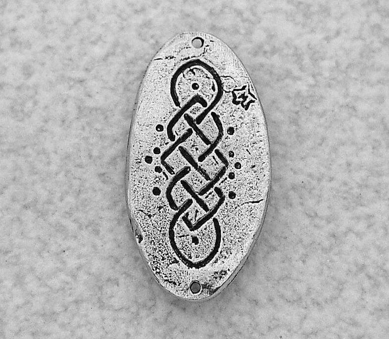 Green Girl Studios Pewter Mermaid Seaweed Link | Etsy