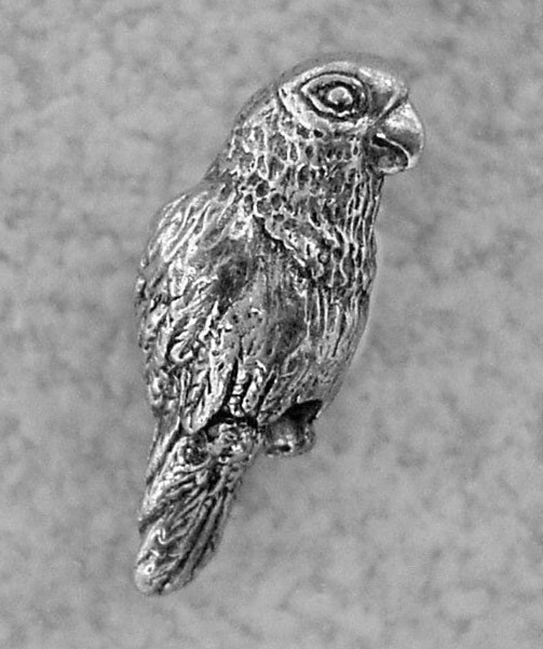 Green Girl Studios Pewter Parrot Bead - Etsy