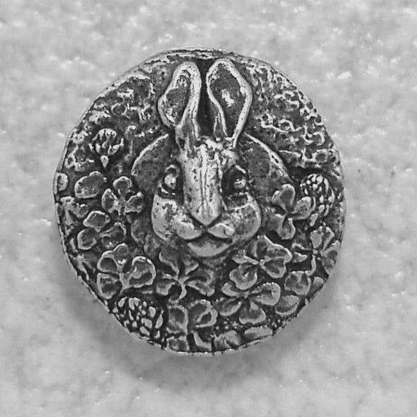 Bunny Rabbit Button - Etsy