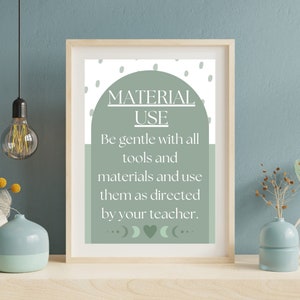 Lab Safety Posters - Boho - Etsy UK