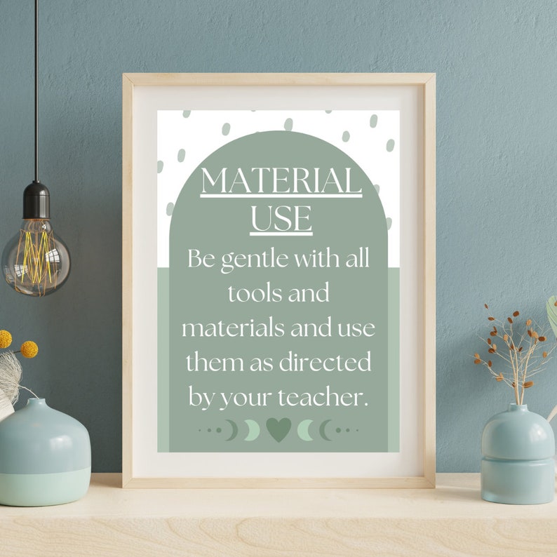 Lab Safety Posters - Boho - Etsy UK