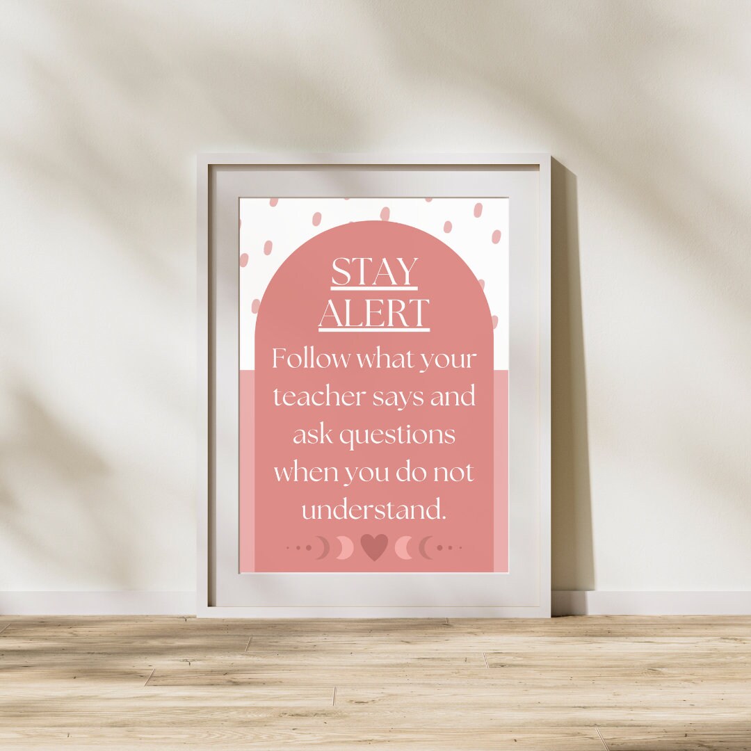 Lab Safety Posters - Boho - Etsy UK