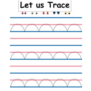 Printable 70 Pages Tracing Lines and Alphabet, Coloring and Matching ...