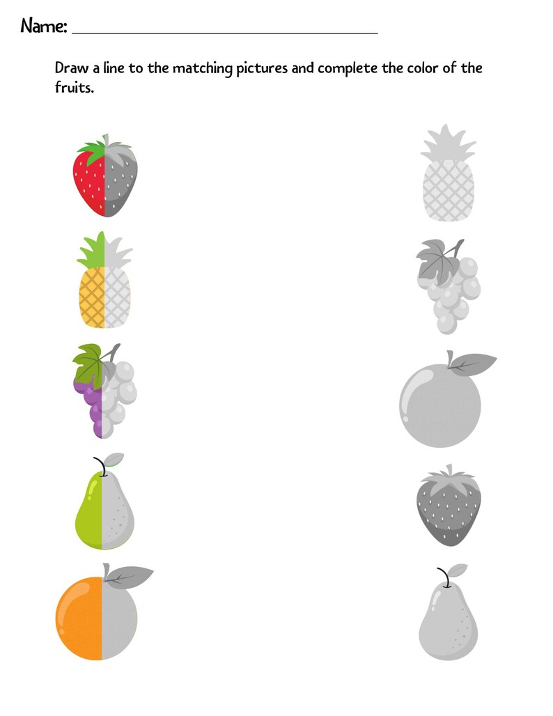 Printable 70 Pages Tracing Lines and Alphabet, Coloring and Matching ...