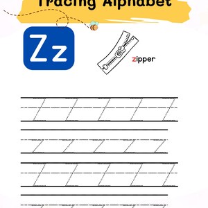 Printable 70 Pages Tracing Lines and Alphabet, Coloring and Matching ...