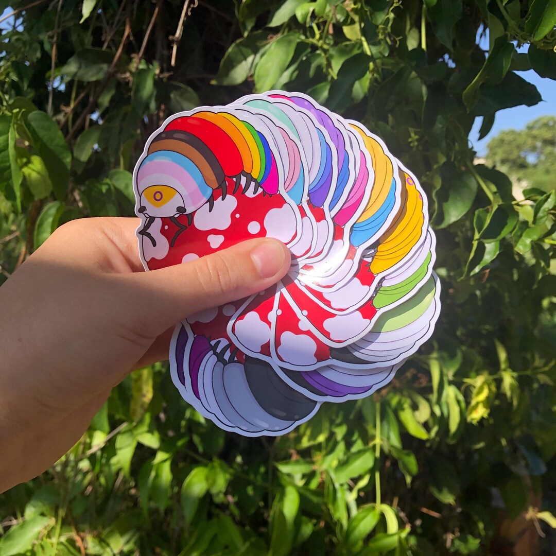 Pridesopod LGBTQ+ Pride Roly-poly Stickers - Etsy