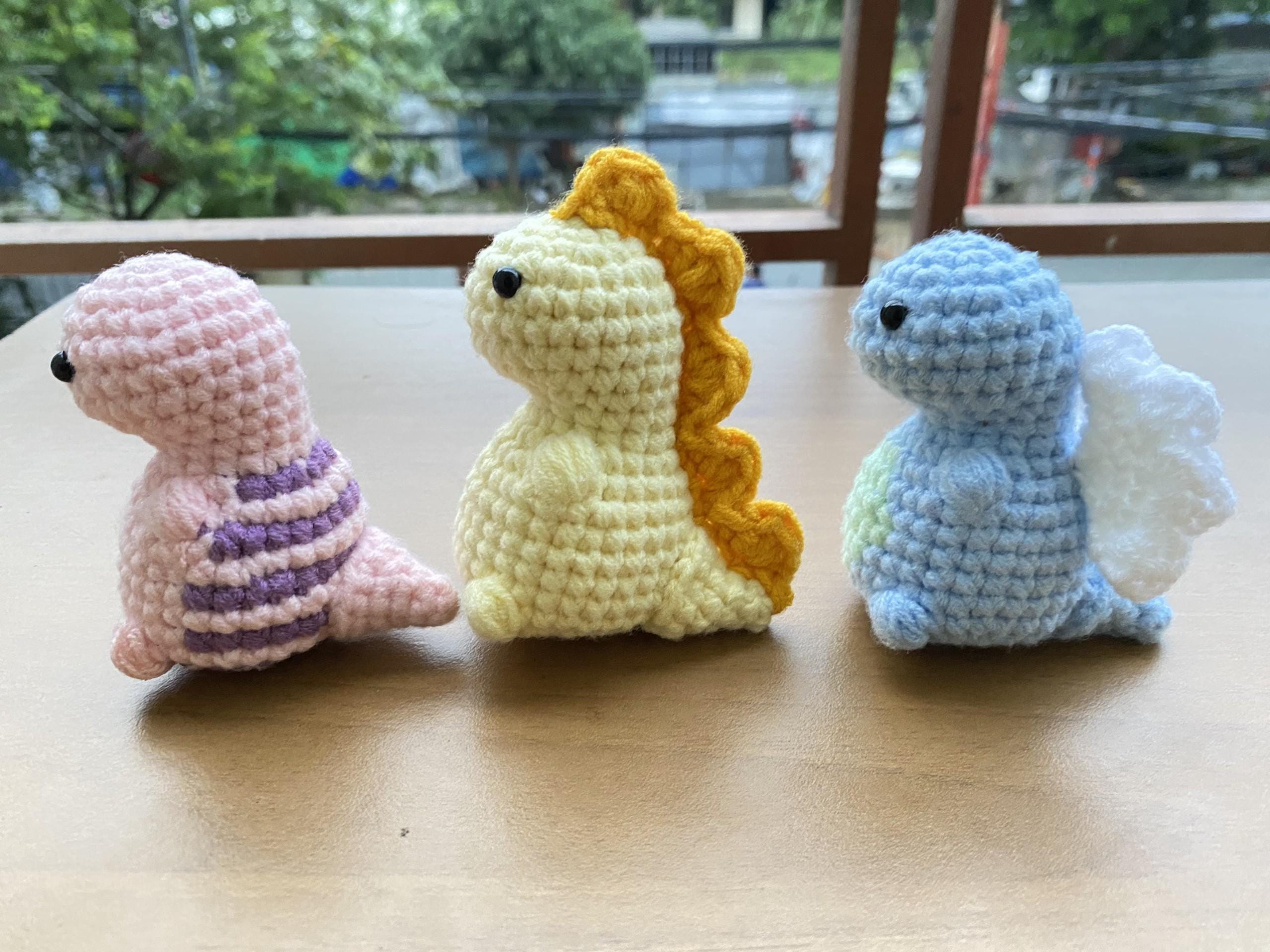 Tyrannosaurus Dinosaur No Sew Crochet Pattern, Dinosaur Jurassic World ...