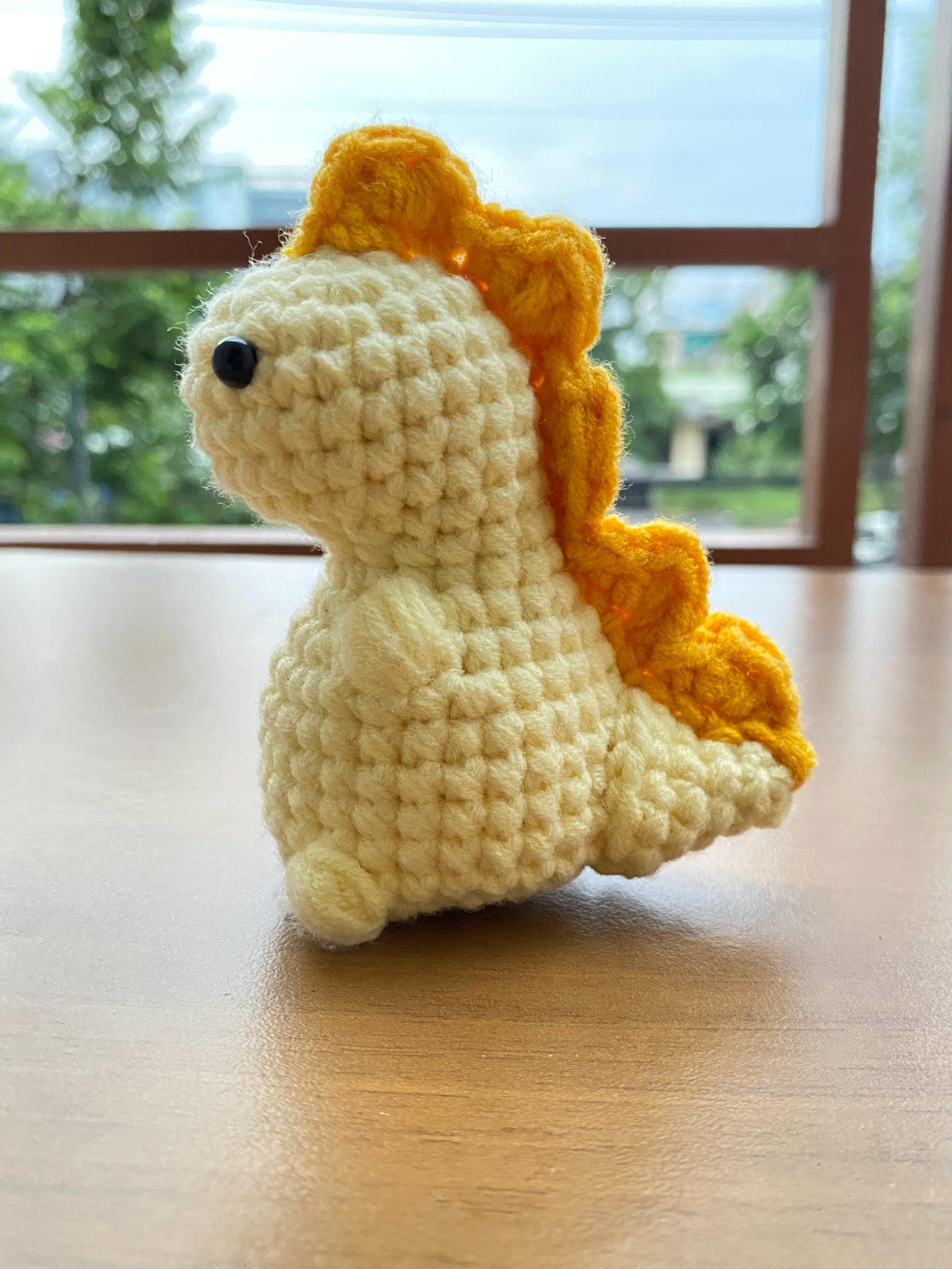 Tyrannosaurus Dinosaur No Sew Crochet Pattern, Dinosaur Jurassic World ...