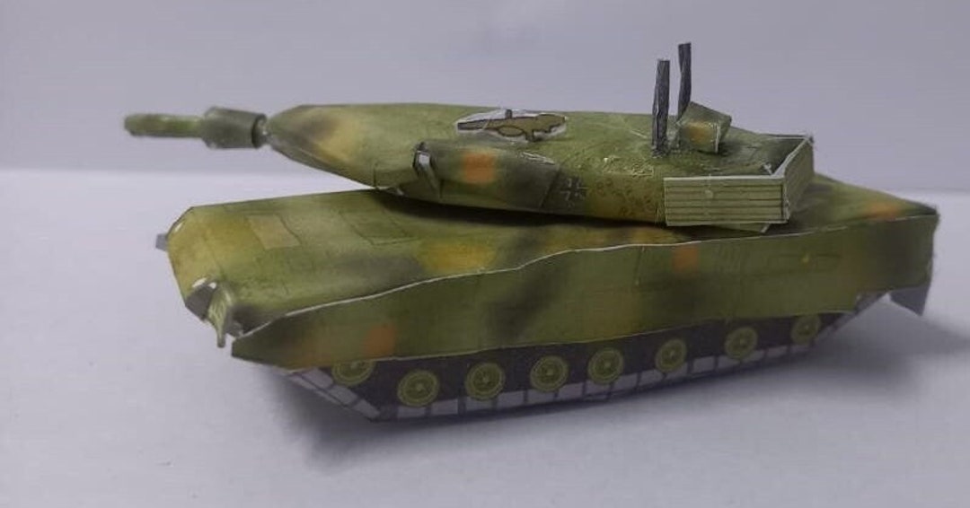 Paper Model, Leopard 2A5 Tank, Paper Model Tank, Paper Toy - Etsy Australia