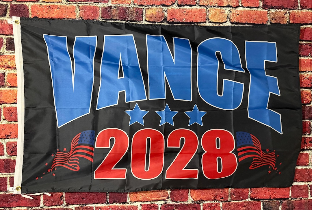 JD Vance President 2028 Flag FREE Usa SHIPPING Vote Republican Trump ...