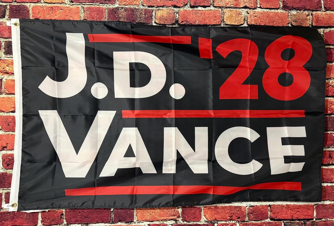 JD Vance President 2028 Flag FREE Usa SHIPPING Vote Republican Trump ...