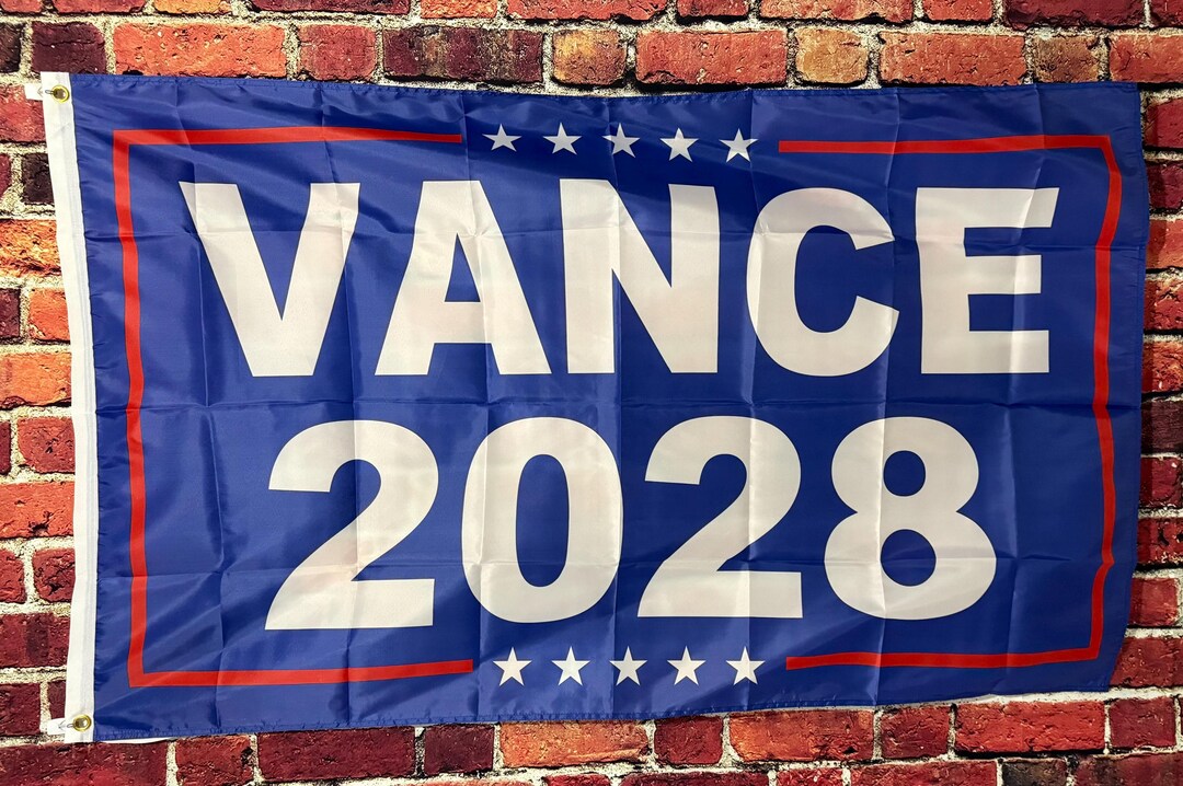 JD Vance President 2028 Flag FREE Usa SHIPPING Vote Republican Trump ...
