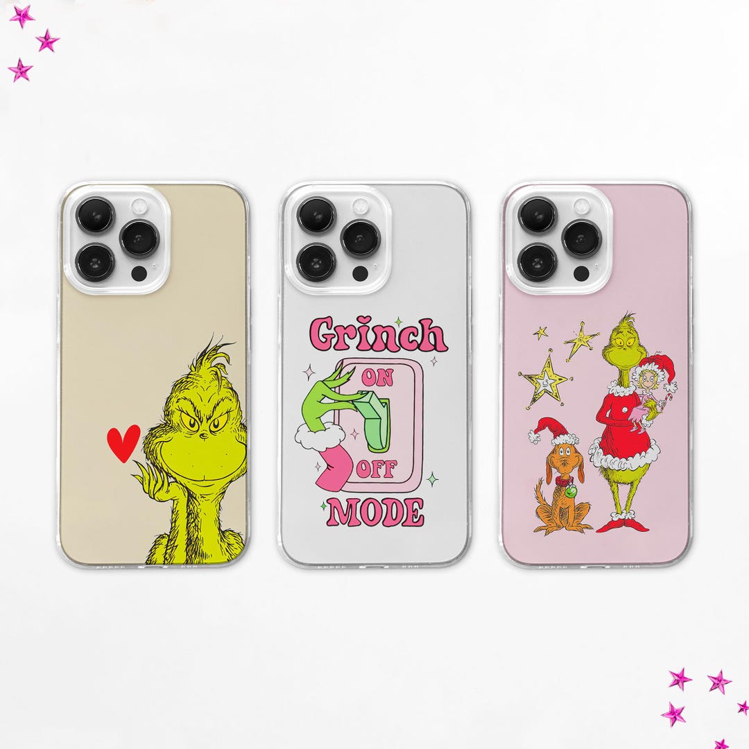 Funny Grinch Christmas Magsafe Phone Case, Grinchmas Winter Art Cover ...