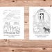 Noahs Ark Kids Bible Color Pages, 16 Coloring Pages, PDF and PNG ...