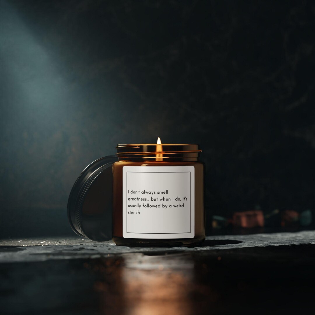 Forgettable Greatness Scented Candle Farewell Gift Funny Gift Gag Gift ...