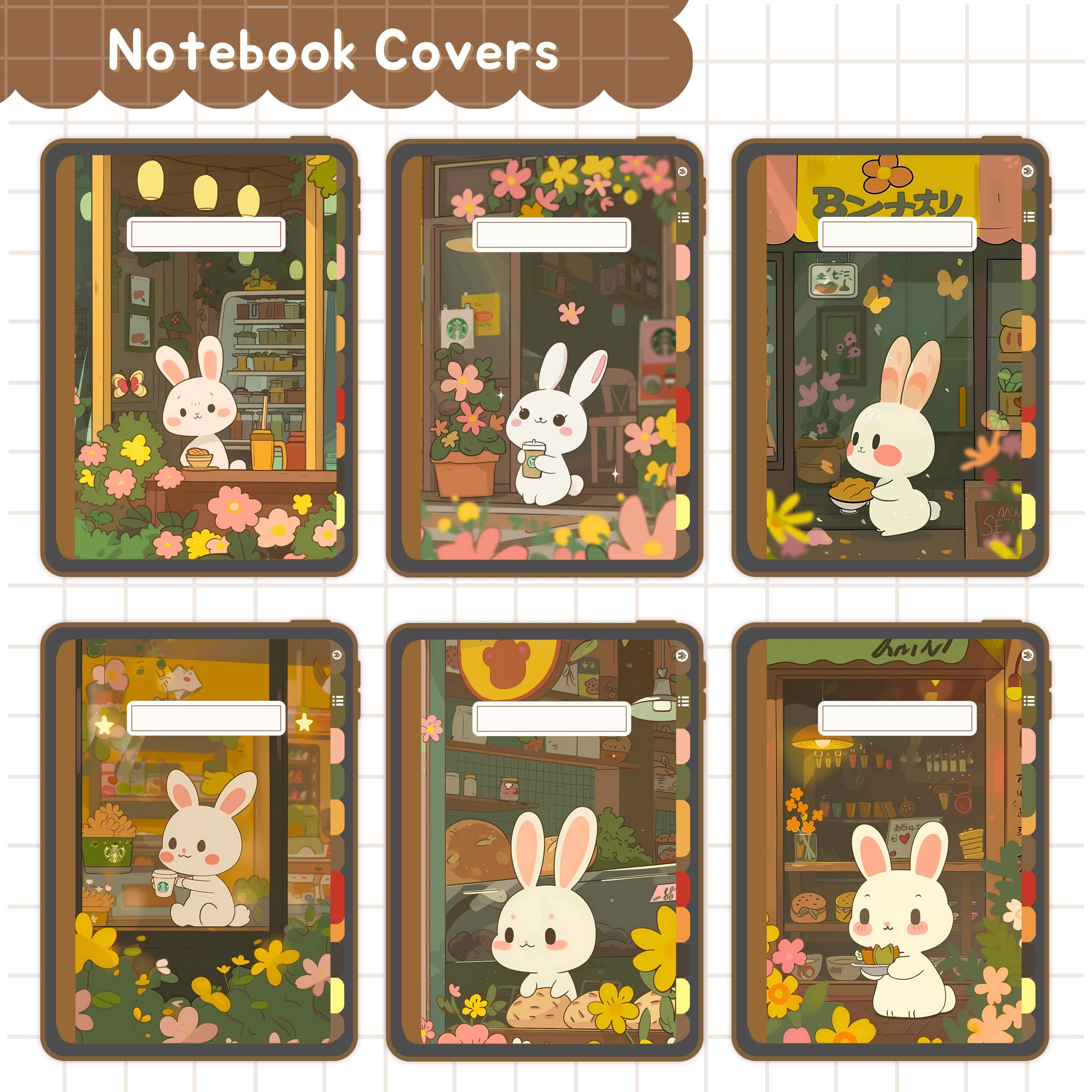 Digital Notebook With Tabs, Digital Notebook Goodnotes, Cute Digital ...