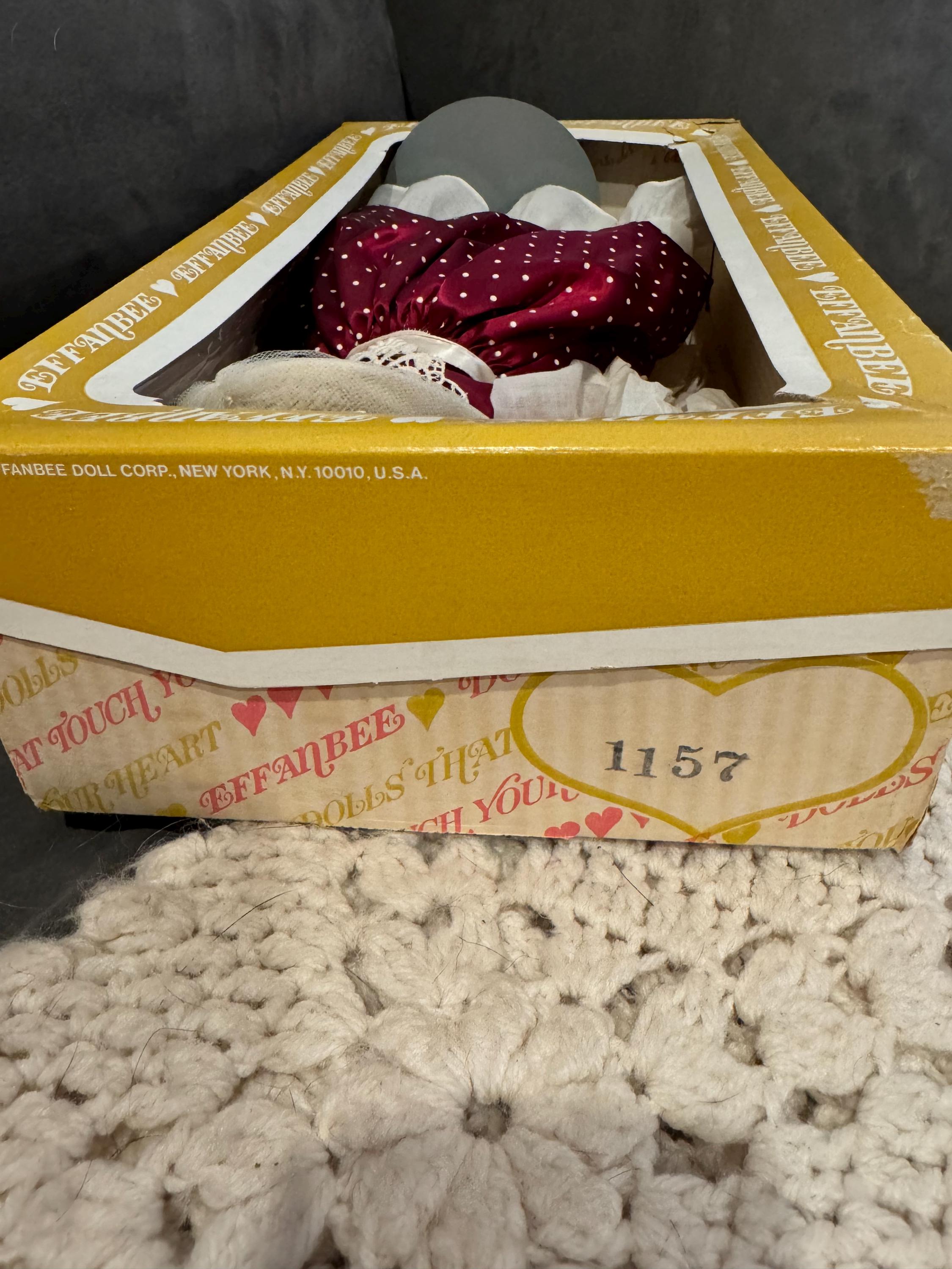 Vintage Effanbee Doll Lady Ascot Sleepy Eyes With Original Box and Tags ...