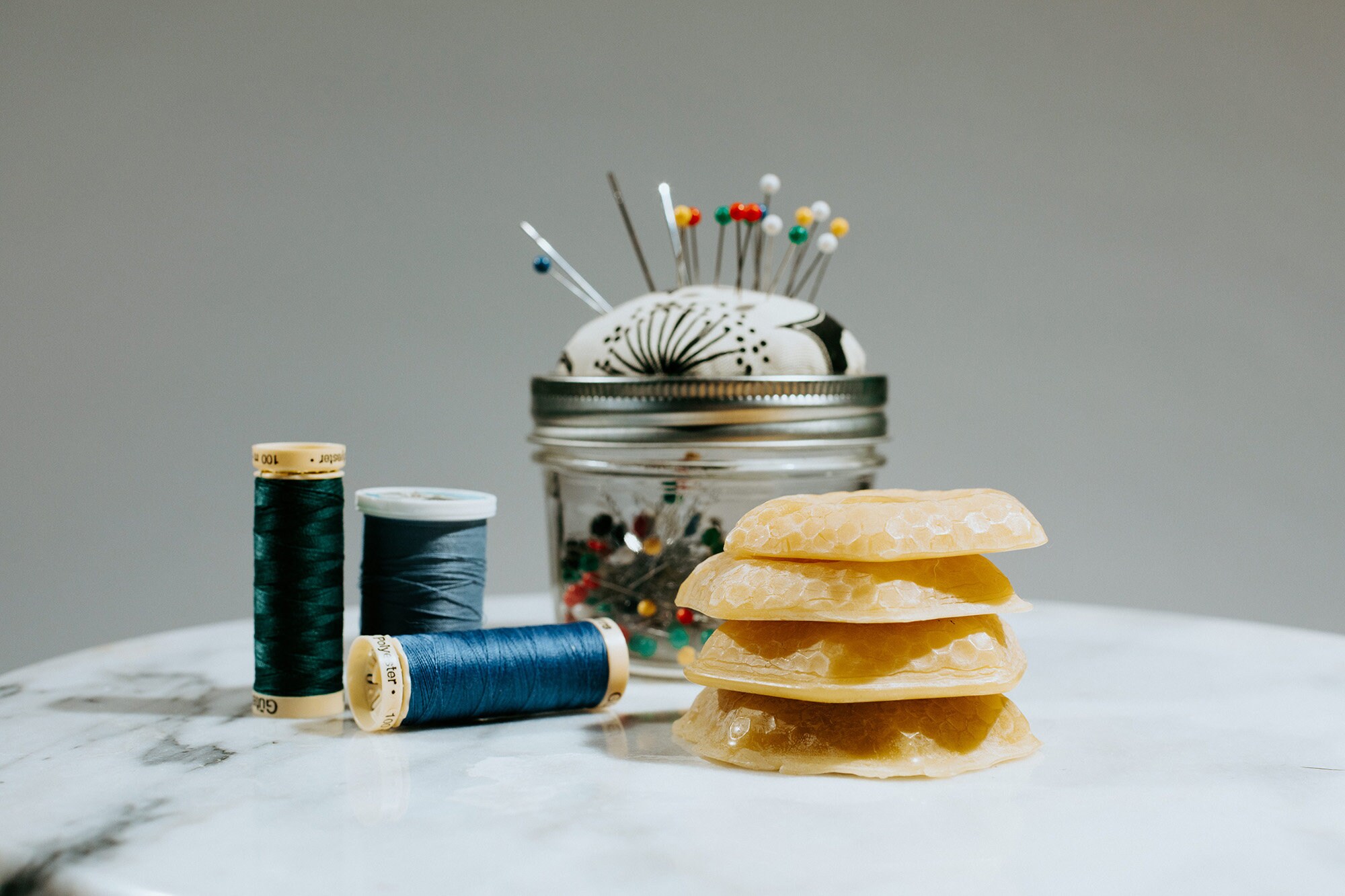 Beeswax Cakes for Hand Sewing Thread, Thread Conditioner, Love Your ...